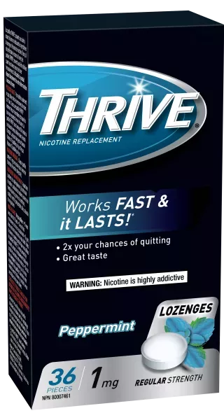 Nicotine Lozenges - Effective Stop Smoking Lozenges | Thrive Canada